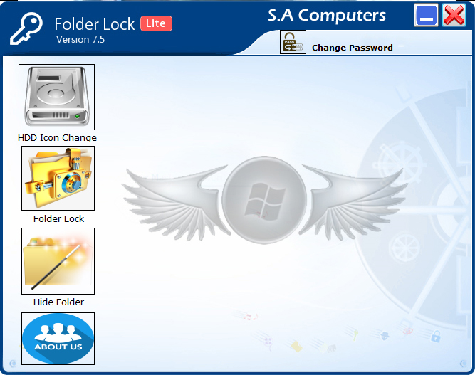 Folder Locker 7.0 | SourceCodester